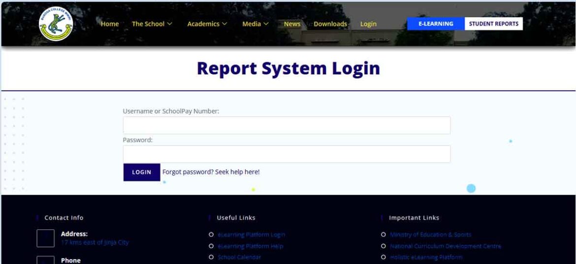 Accessing your son's academic report made easy | Busoga College Mwiri